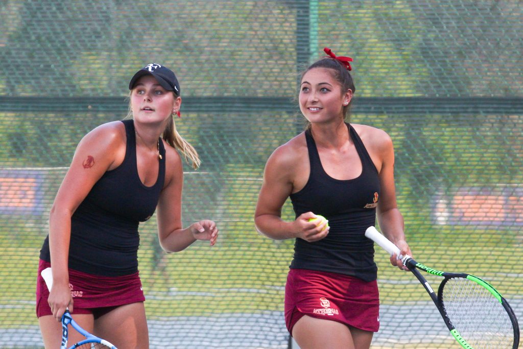 Dynamic duo Cox and Allen ‘know each other's moves,’ lead Athena tennis ...