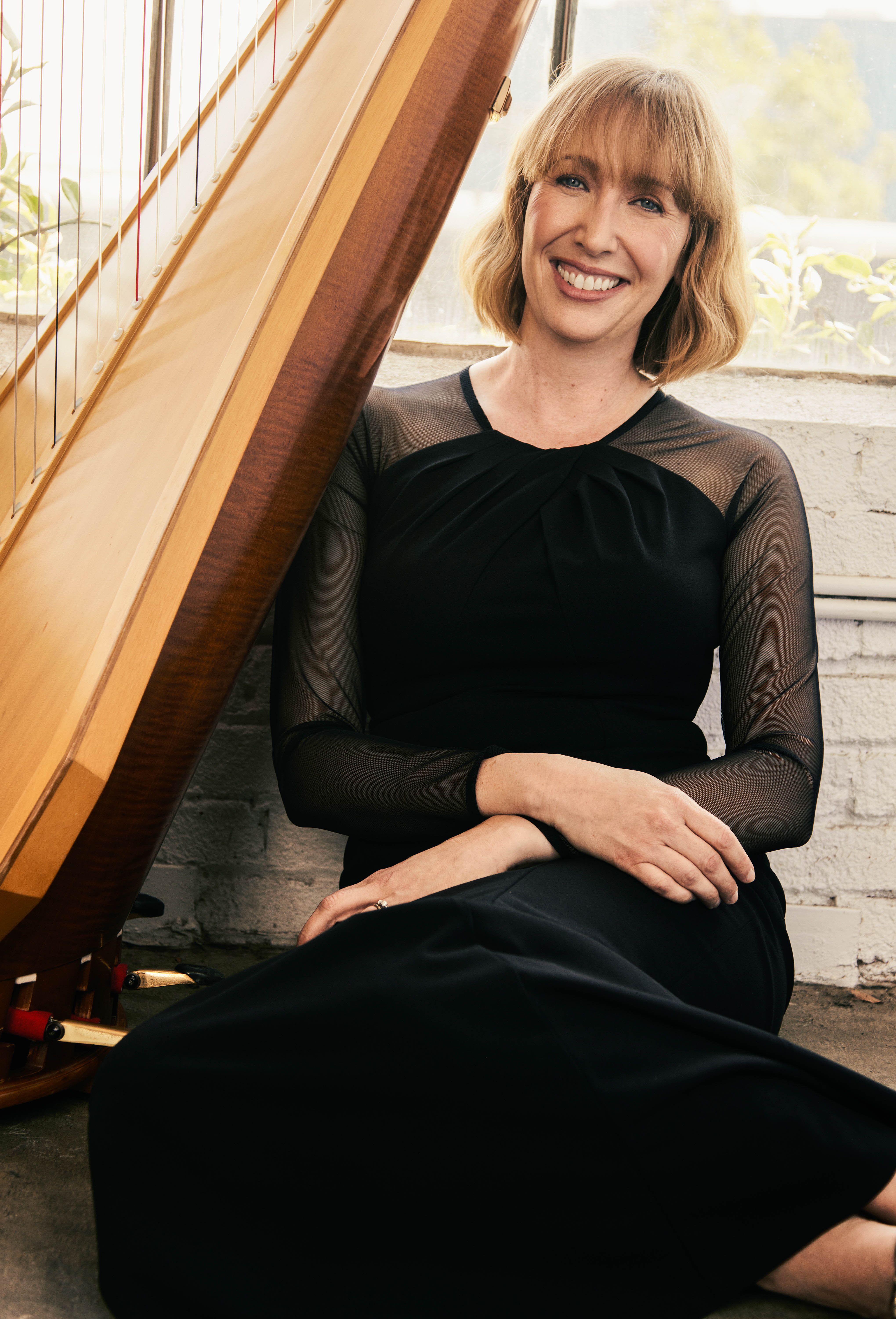 Alison Bjorkedal: A story of harp, Hollywood and the heart - The ...