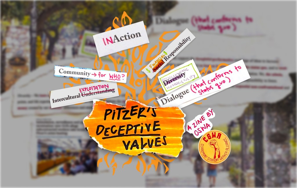 OPINION: Pitzer's treatment of workers shows its true core values - The ...