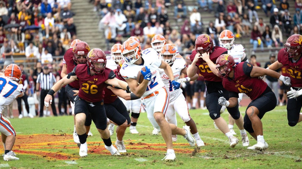 CMS football weathers Sagehen storm to secure Sixth Street title - The ...