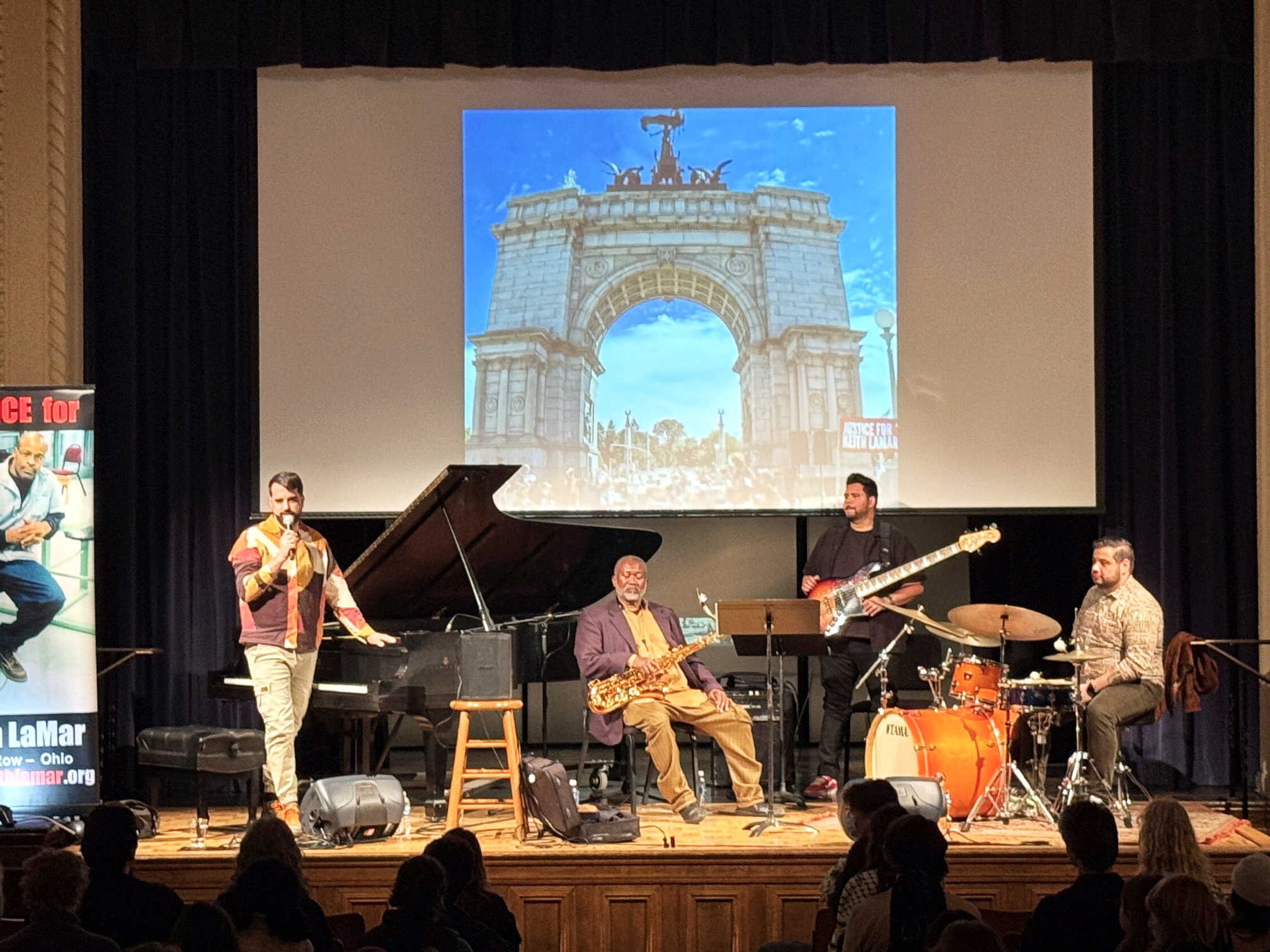 Keith LaMar performs poetry from death row at Freedom First concert ...
